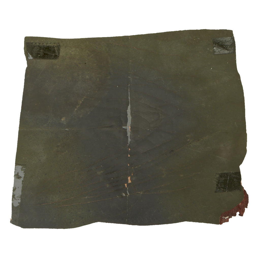 Original U.S. WWII Named Officer German Aircraft Skin with Document an ...
