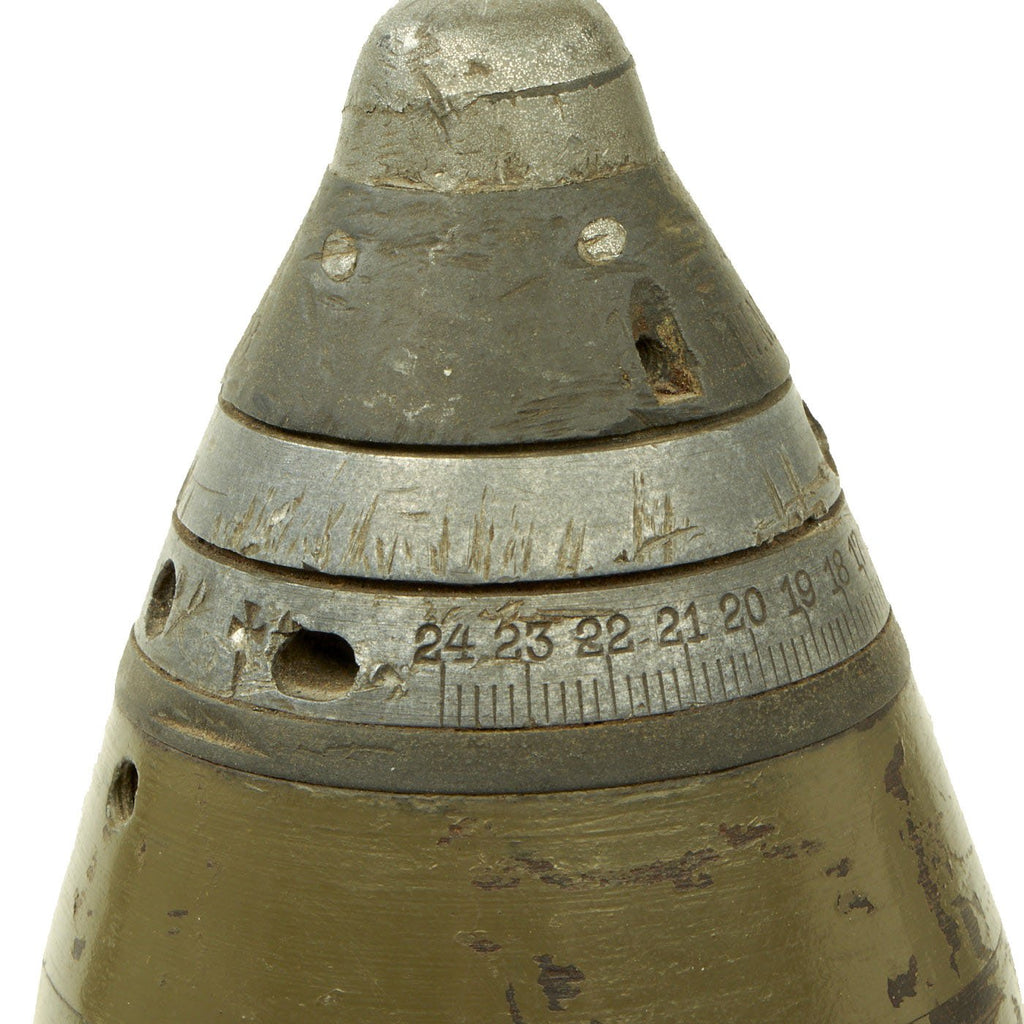 Original Imperial German WWI Message Carrying Shell for the 7.6cm Mine ...