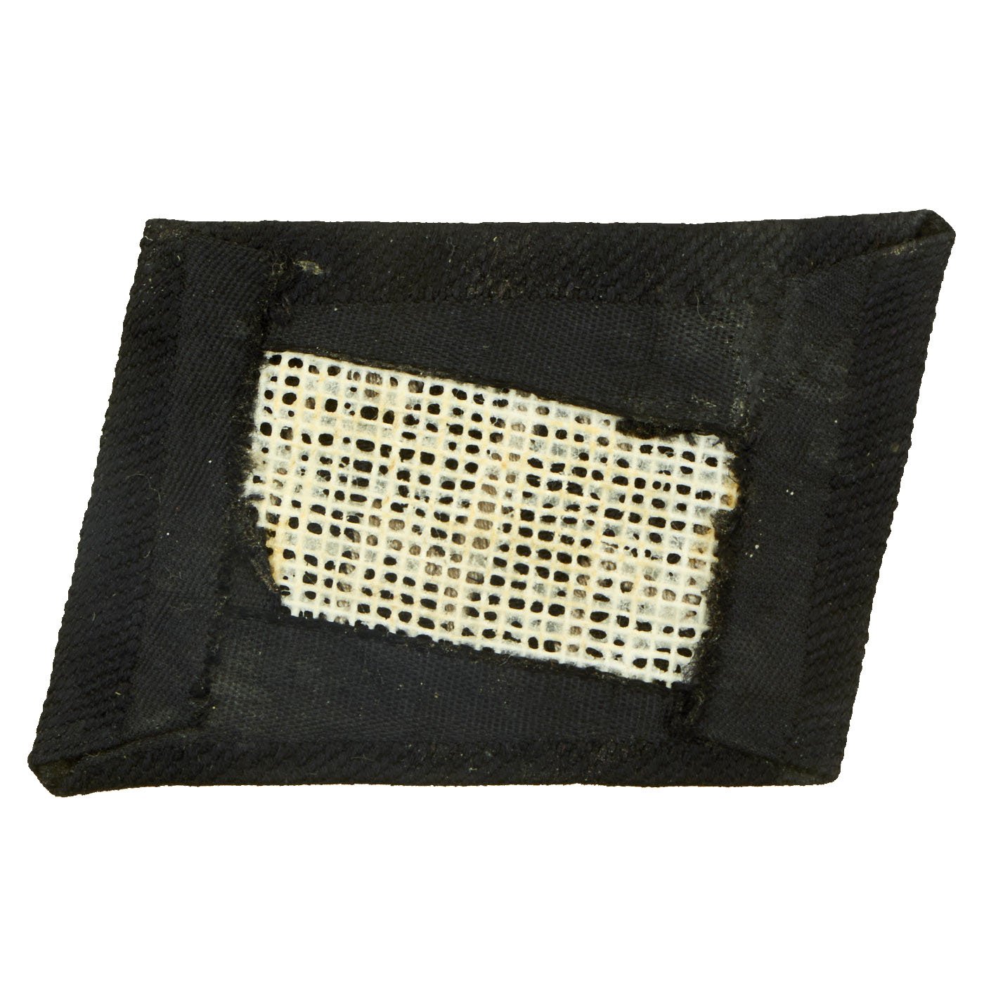 Original German WWII Unissued SS Double Sig Rune Collar Tab - Schutzst ...