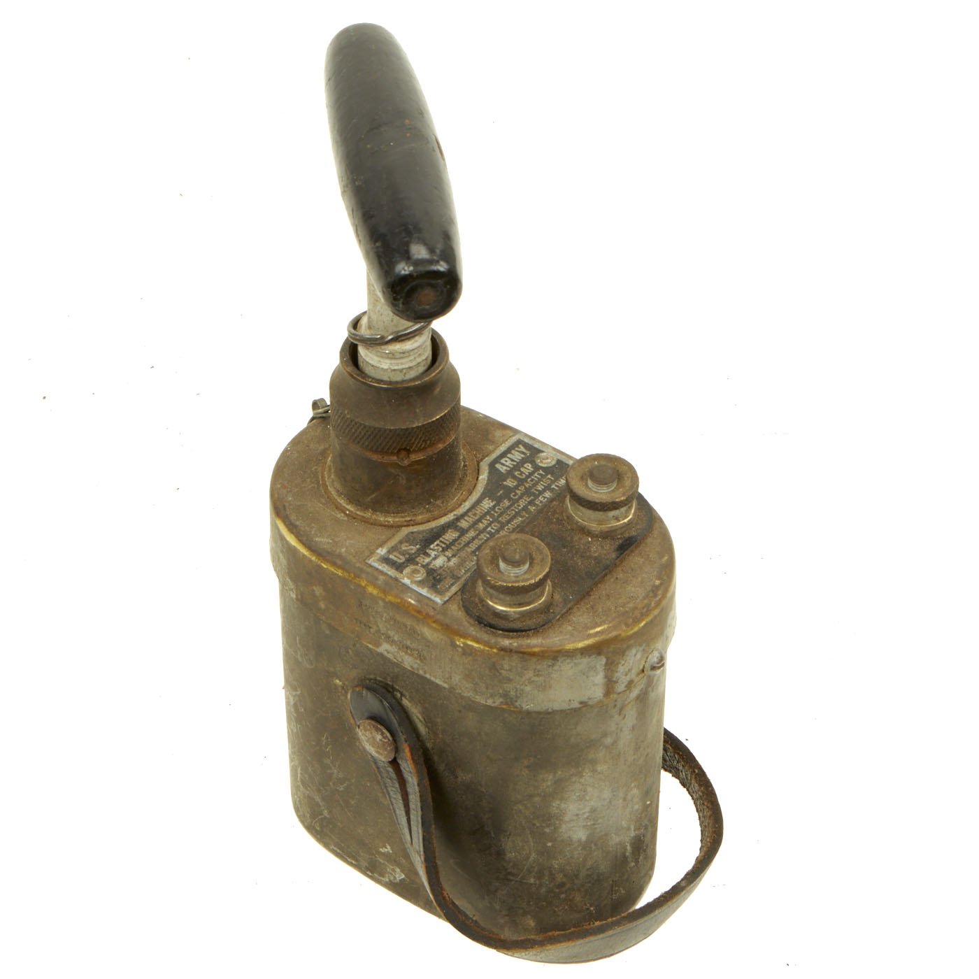 Original U.S. WWII D-Day Army 10 Cap Blasting Machine with Handle by F ...