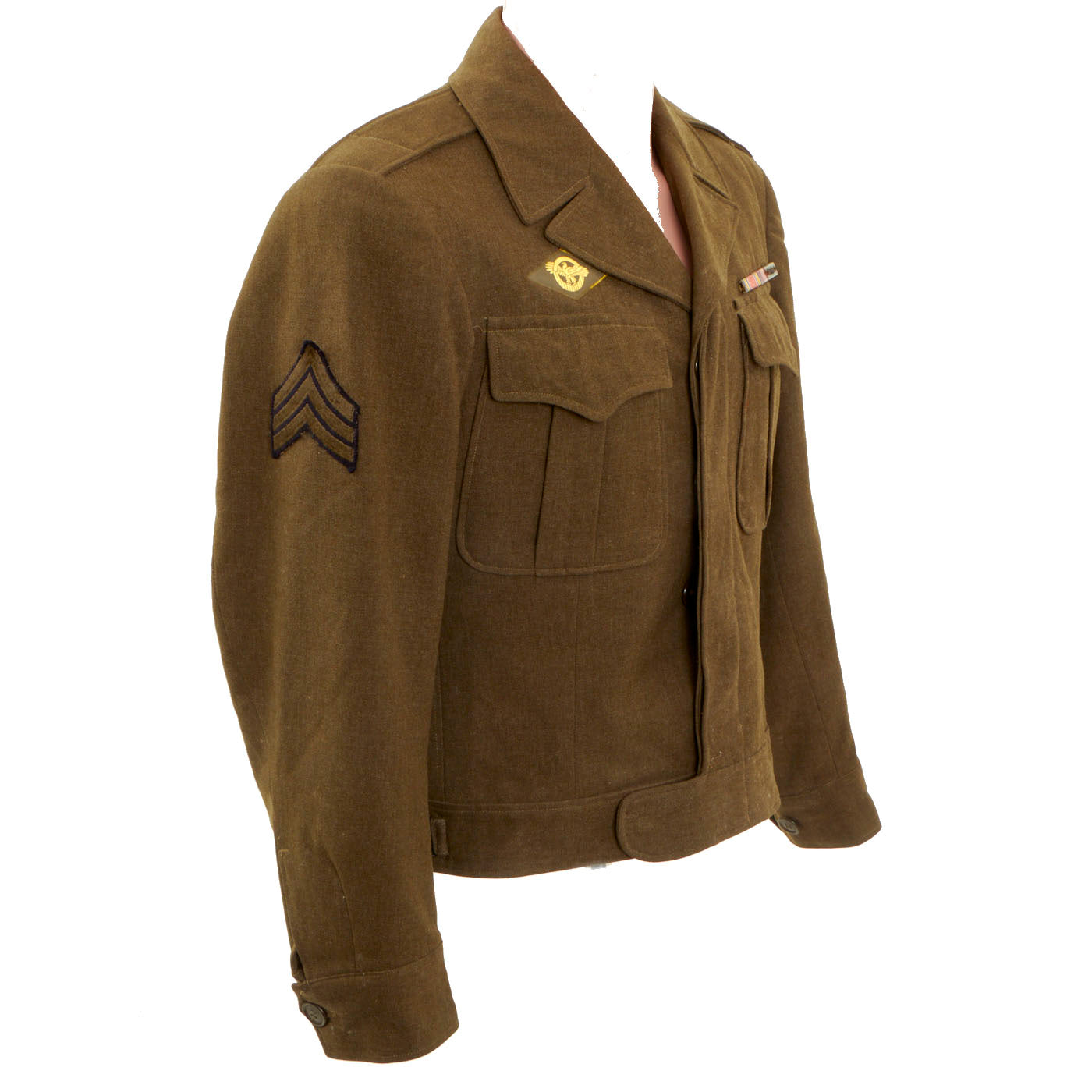 Original U.S. WWII Airborne Trooper Carrier Command Pathfinder Ike Jac ...