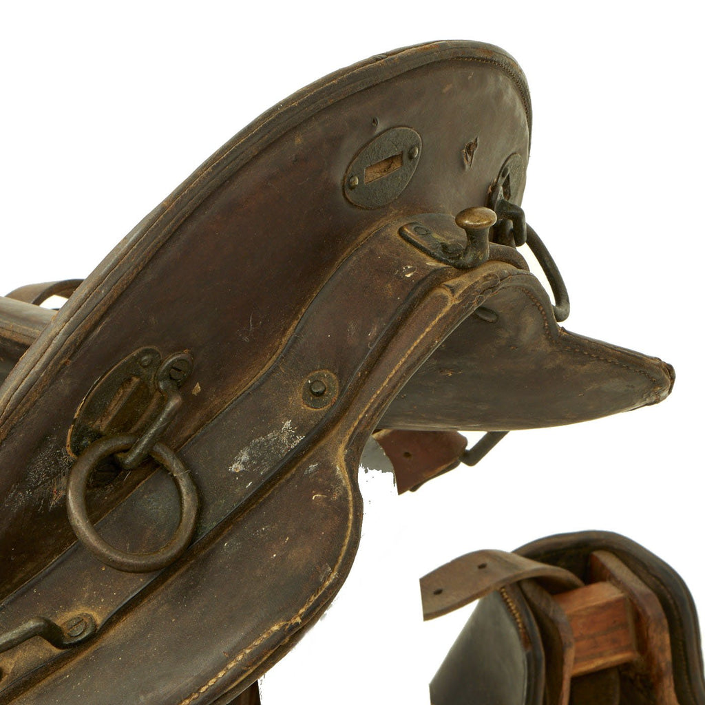 Original U.S. WWI Cavalry McClellan Saddle with Saddle Bags ...