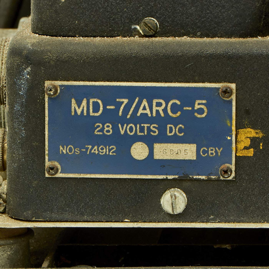 Original U.S. Navy Aircraft Radio Transmitter Receiver AN/ARC-5 Comman ...