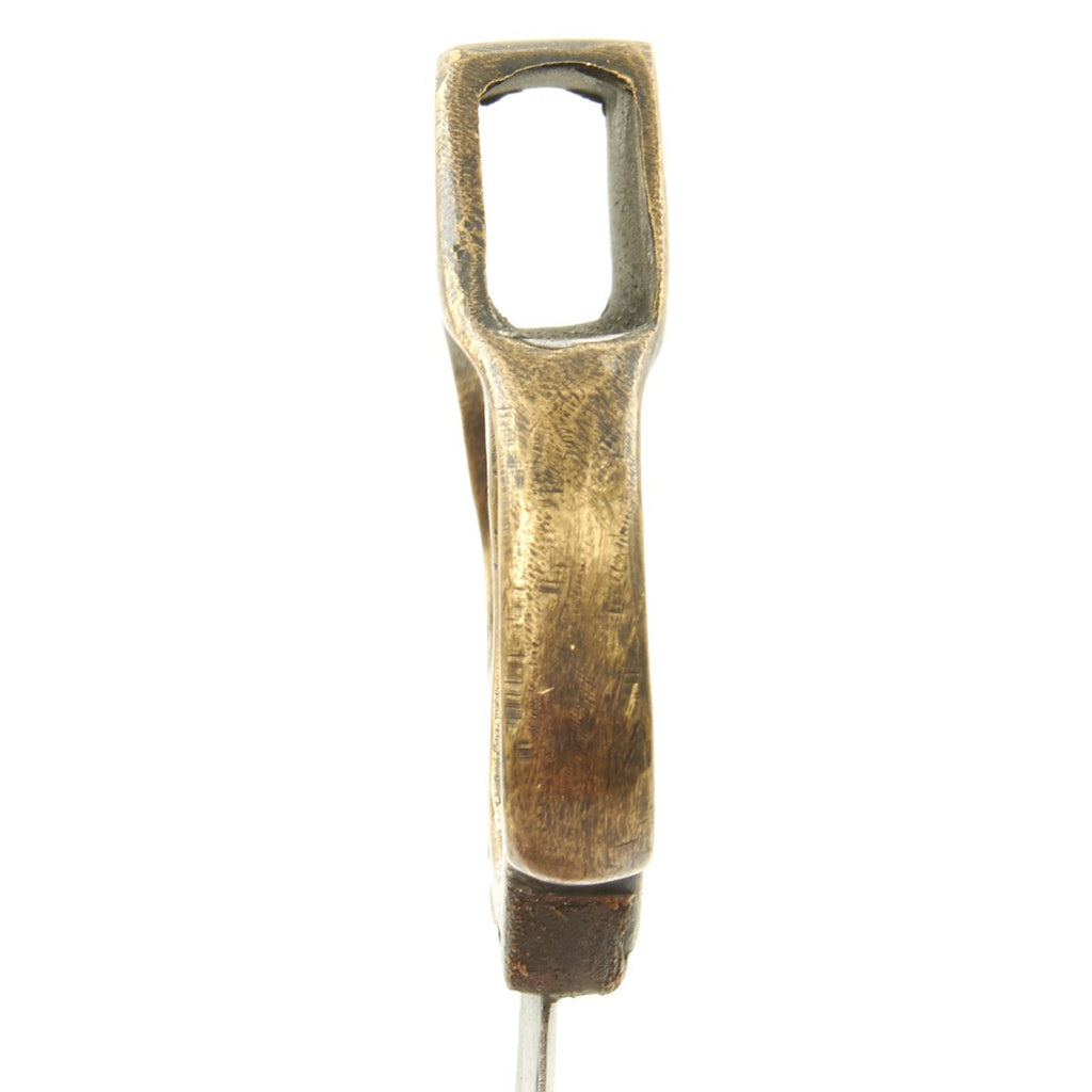 Original British WWII Custom Brass Knuckle Duster Push Dagger - Dated ...
