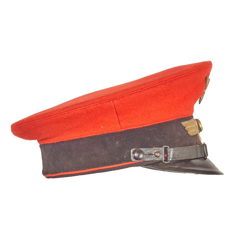 Original WWII German Deutsche Reichsbahn Railway Official’s Red-Topped ...