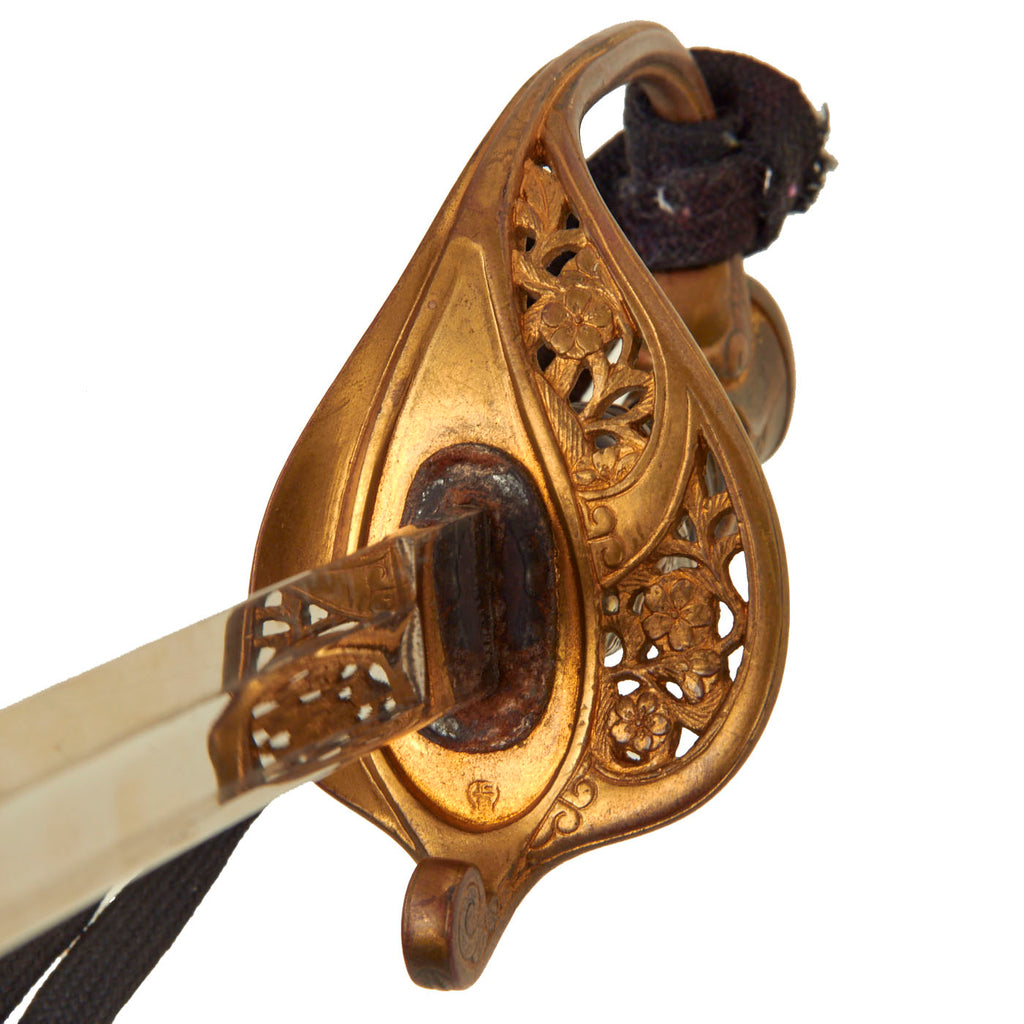 Original WWII Era Imperial Japanese Army Type 19 Kyu-Gunto Parade Swor ...