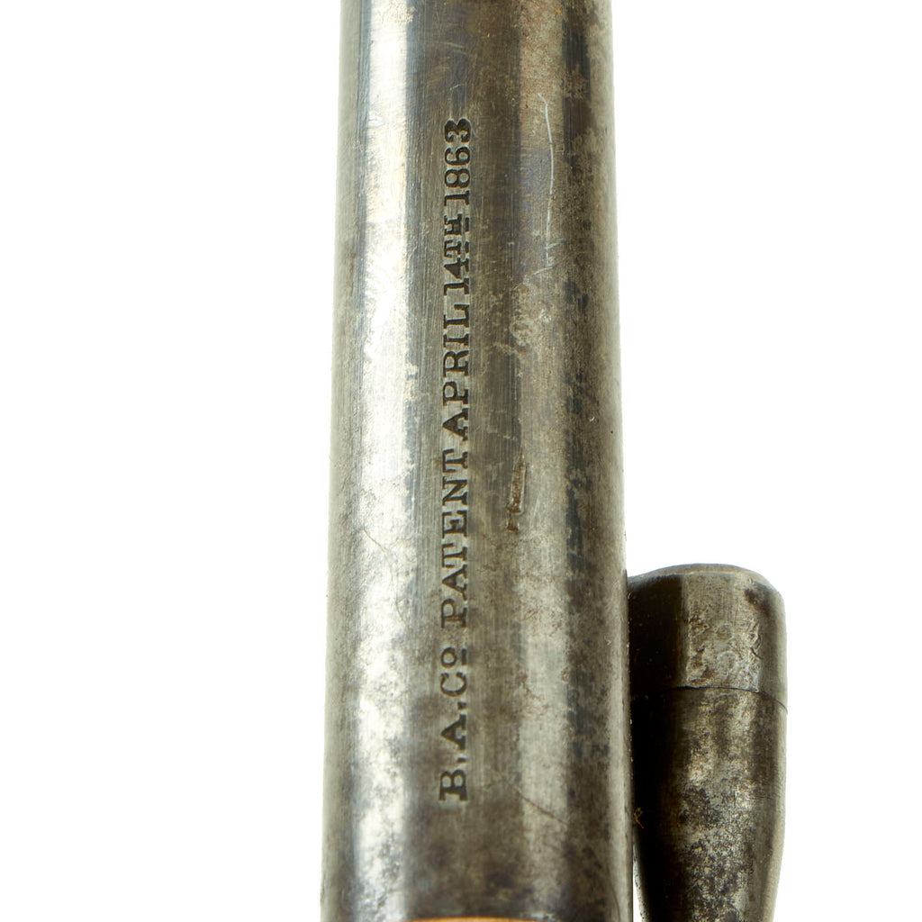 Original U.S. Civil War Slocum’s Patent “Side-Loading” .32 Revolver wi ...