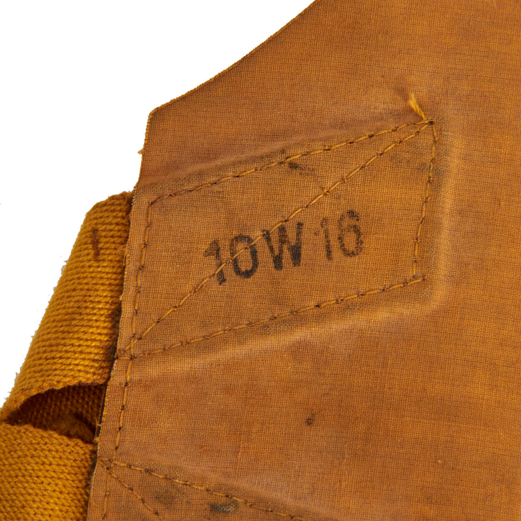 Original German WWII Kriegsmarine Inflatable Life Vest by Wetzell Gumm ...