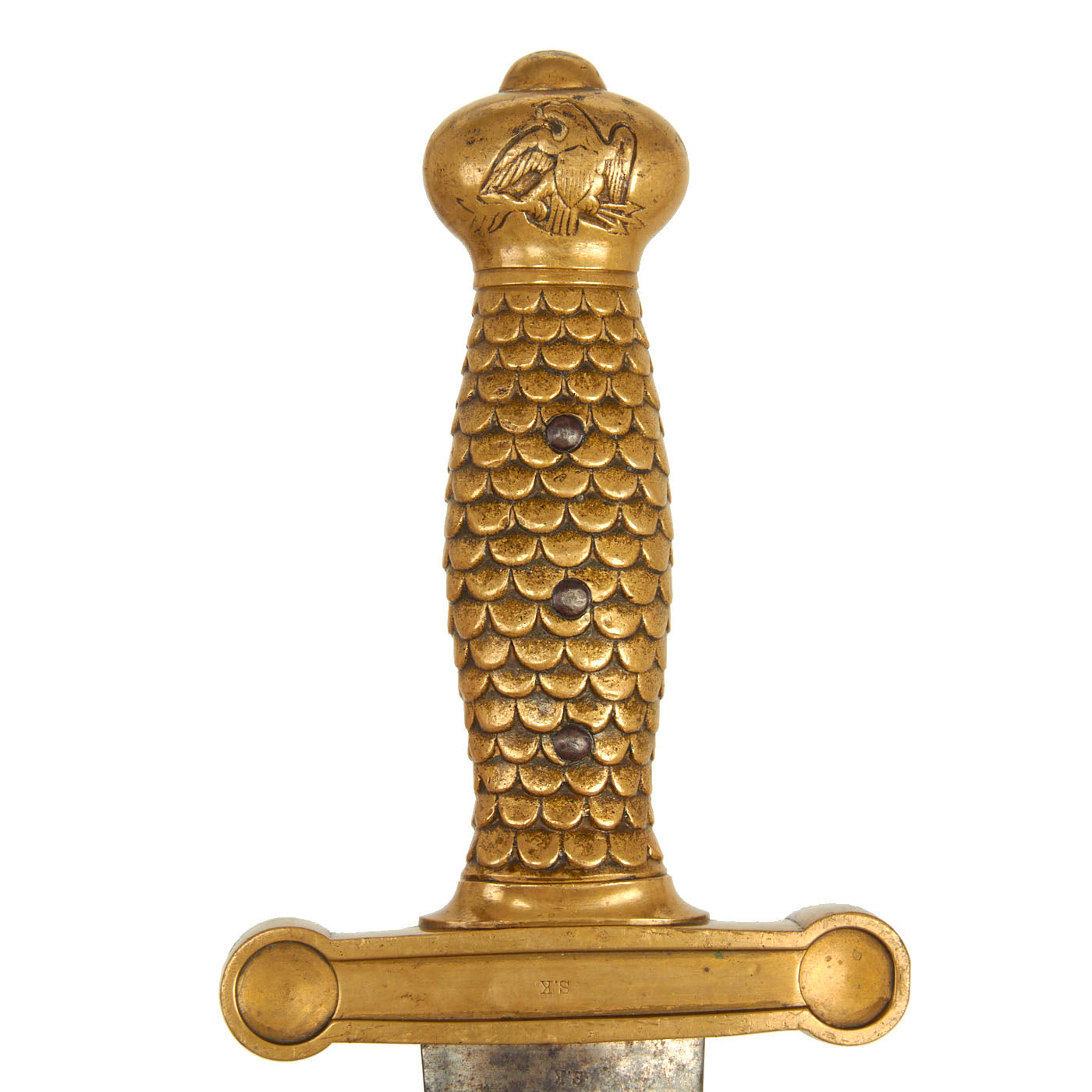 Original U.S. Civil War Ames Model 1832 Artillery Short Sword - Dated – International Military ...