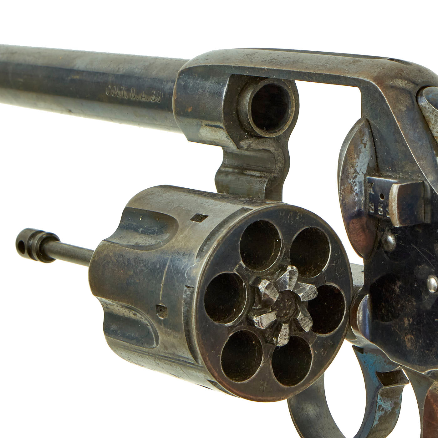 Original U.S. Colt Model 1894 "New Army" D.A. 38 Revolver Serial No. 6 ...