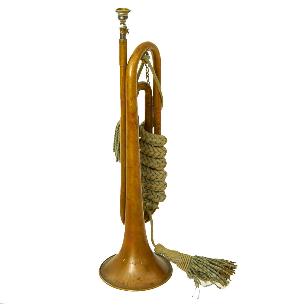 Original U.S. WWI French Made US Regulation Model 1892 Field Trumpet i ...