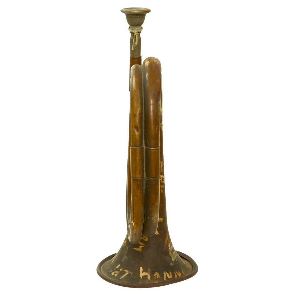Original U.S. WWI / WWII 1918 dated Small Military Brass Bugle by R ...