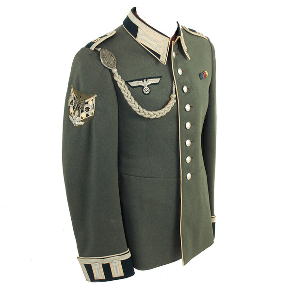 Original German WWII Heer 21st Infantry Standard Bearer's NCO M35 Waff ...