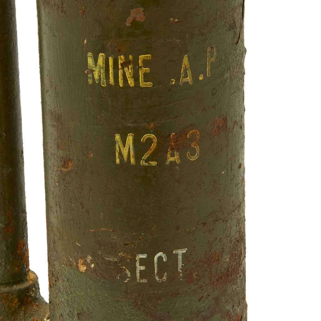 Original U.S. WWII M2A4 Bounding Anti-Personnel Mine With M6A1 Pressur ...