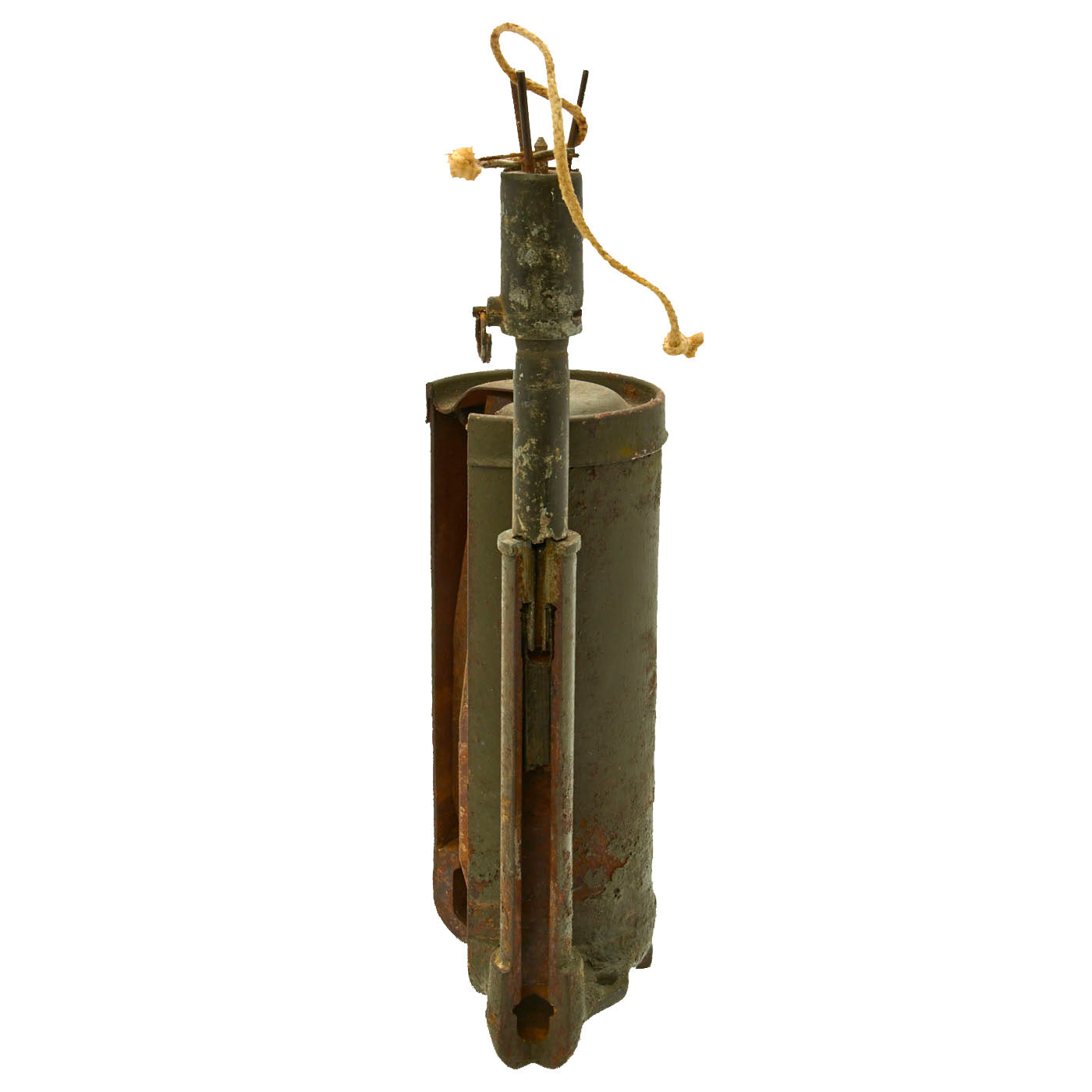 Original U.S. WWII M2A4 Bounding Anti-Personnel Mine With M6A1 Pressur ...