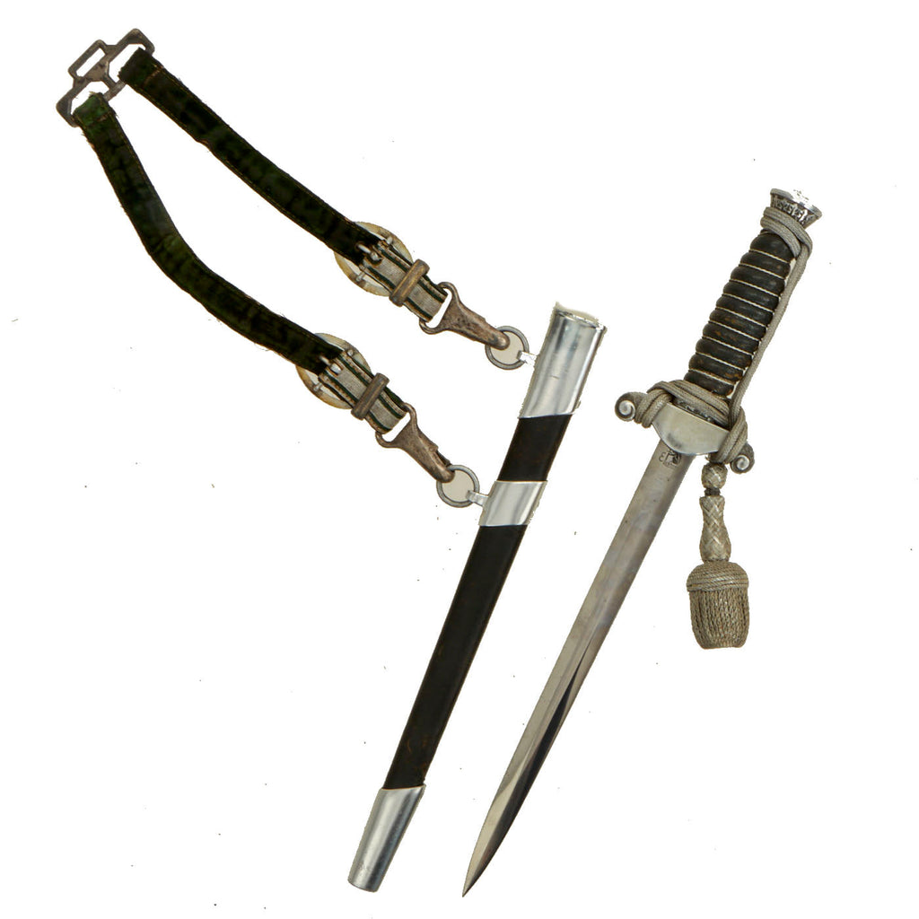 Original German WWII Land Customs Official Dagger with Hanger and Port ...
