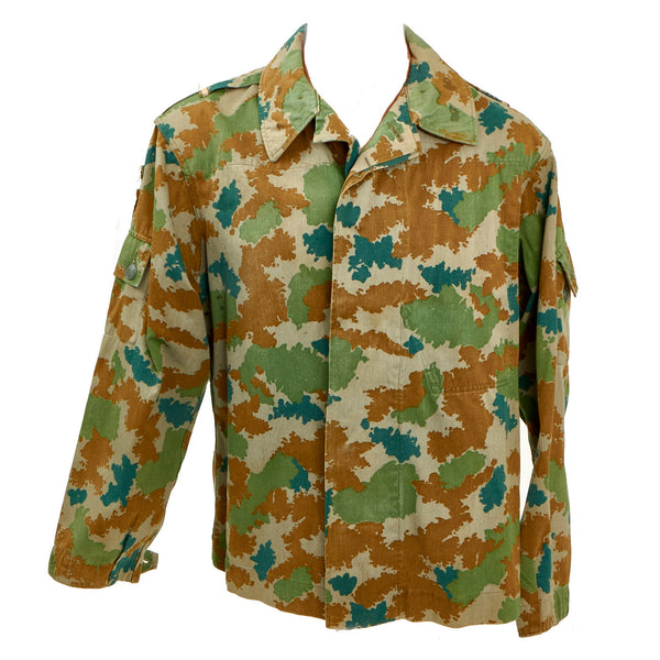 Original East German Cold War Era M58 Flächentarn “Blumentarn” Camoufl ...