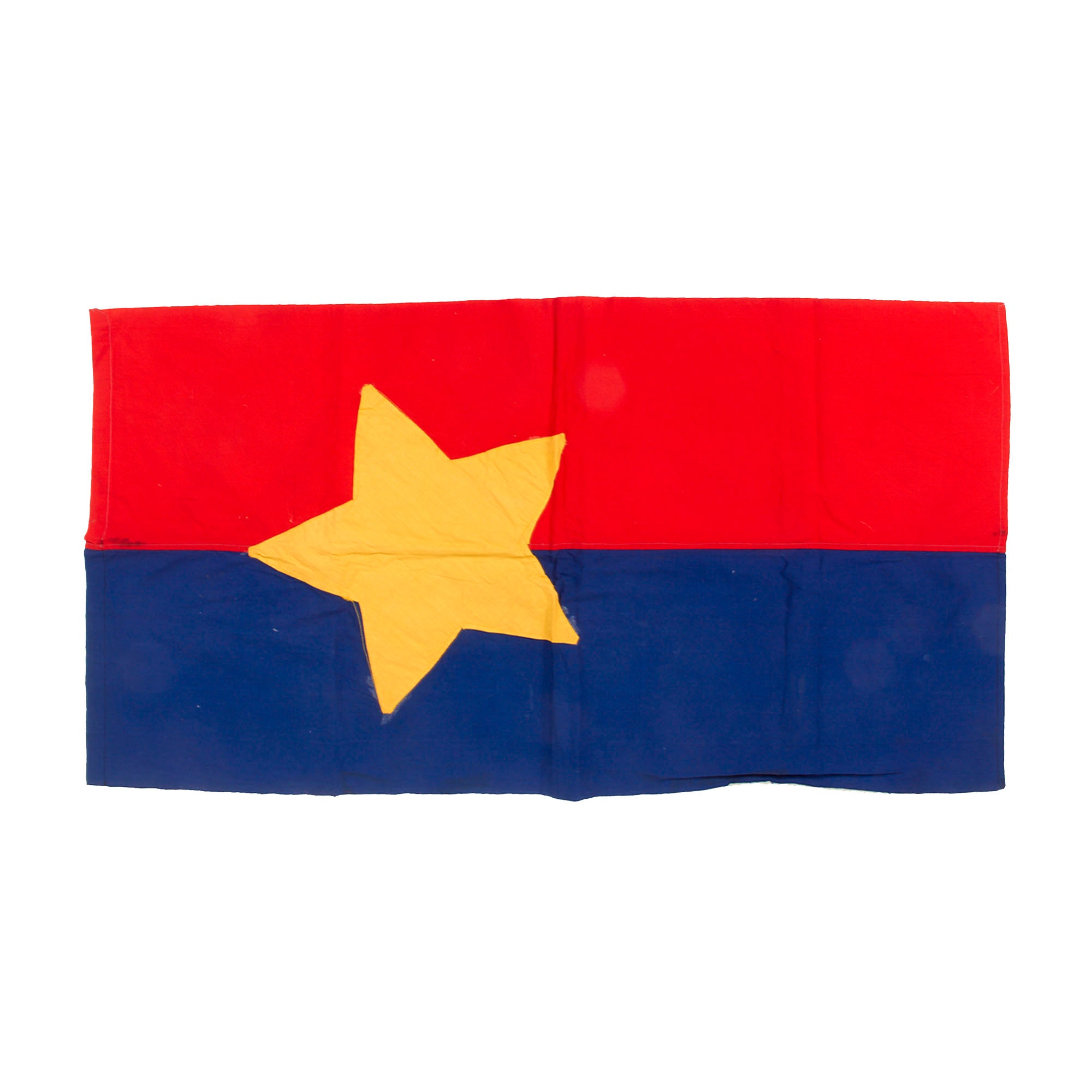 Original Vietnam War North Vietnamese Army Viet Cong Flag / Banner - 3 ...