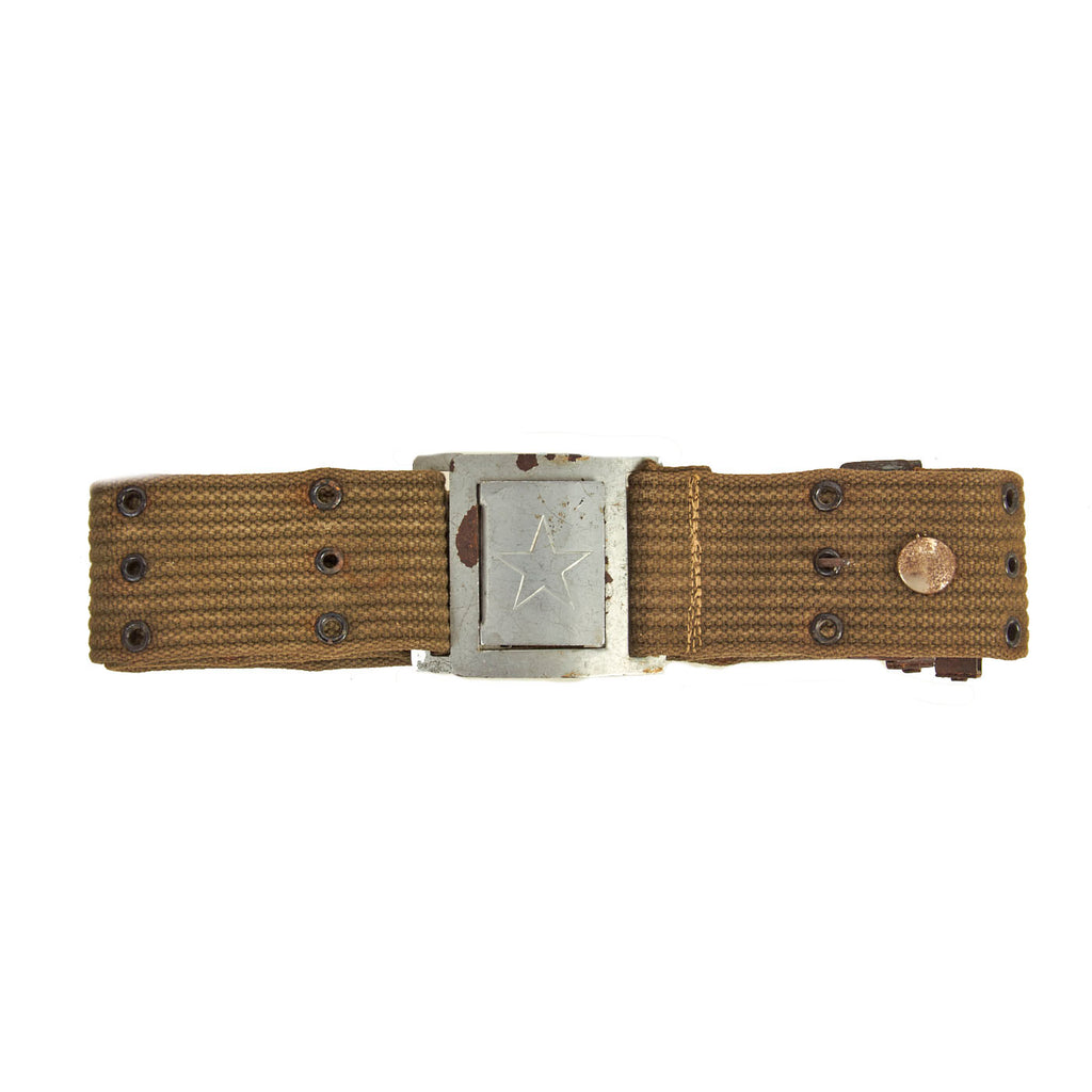 Original U.S. Vietnam War North Vietnamese Army NVA Waist Belt with St ...