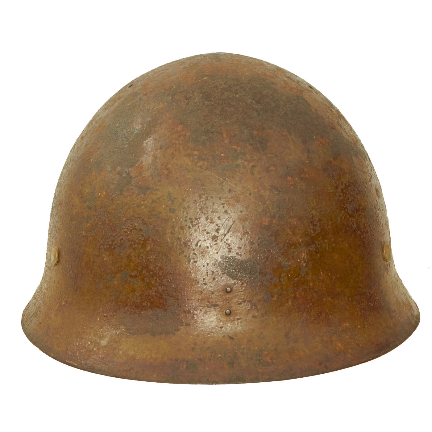 Original Japanese WWII Type 90 Army Helmet with Complete Liner and Chi ...