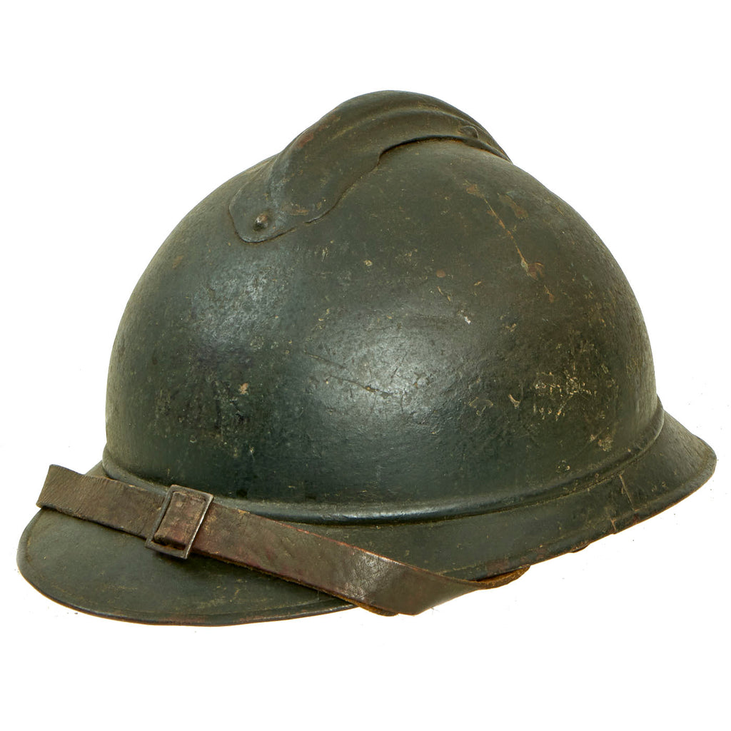 Original Spanish Civil War French Model 1915 Adrian Helmet Used By Spa ...
