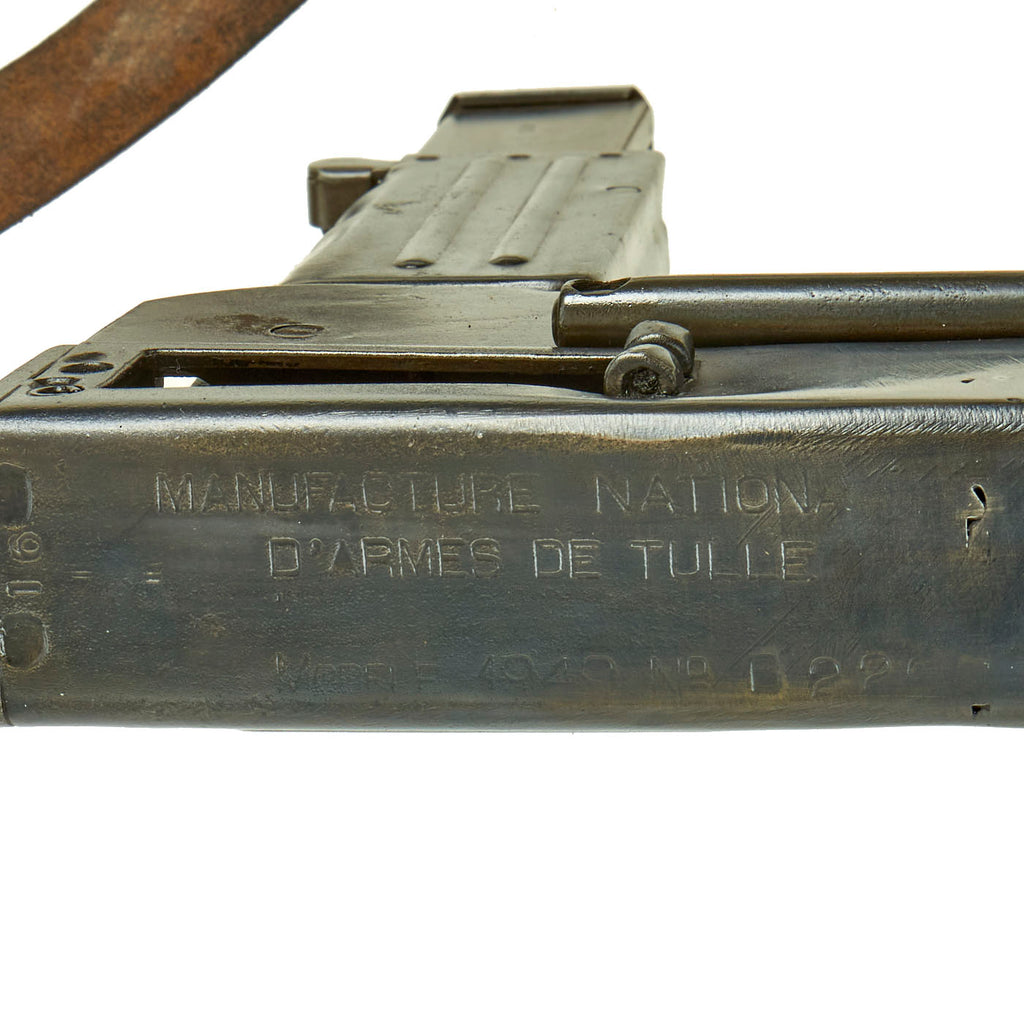 Original French MAT-49 Display Submachine Gun Serial 22097 with Sling ...