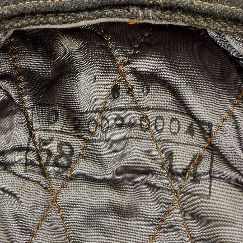 Original German WWII HJ Flak Helper M43 Feldmütze Field Cap in size 58 ...