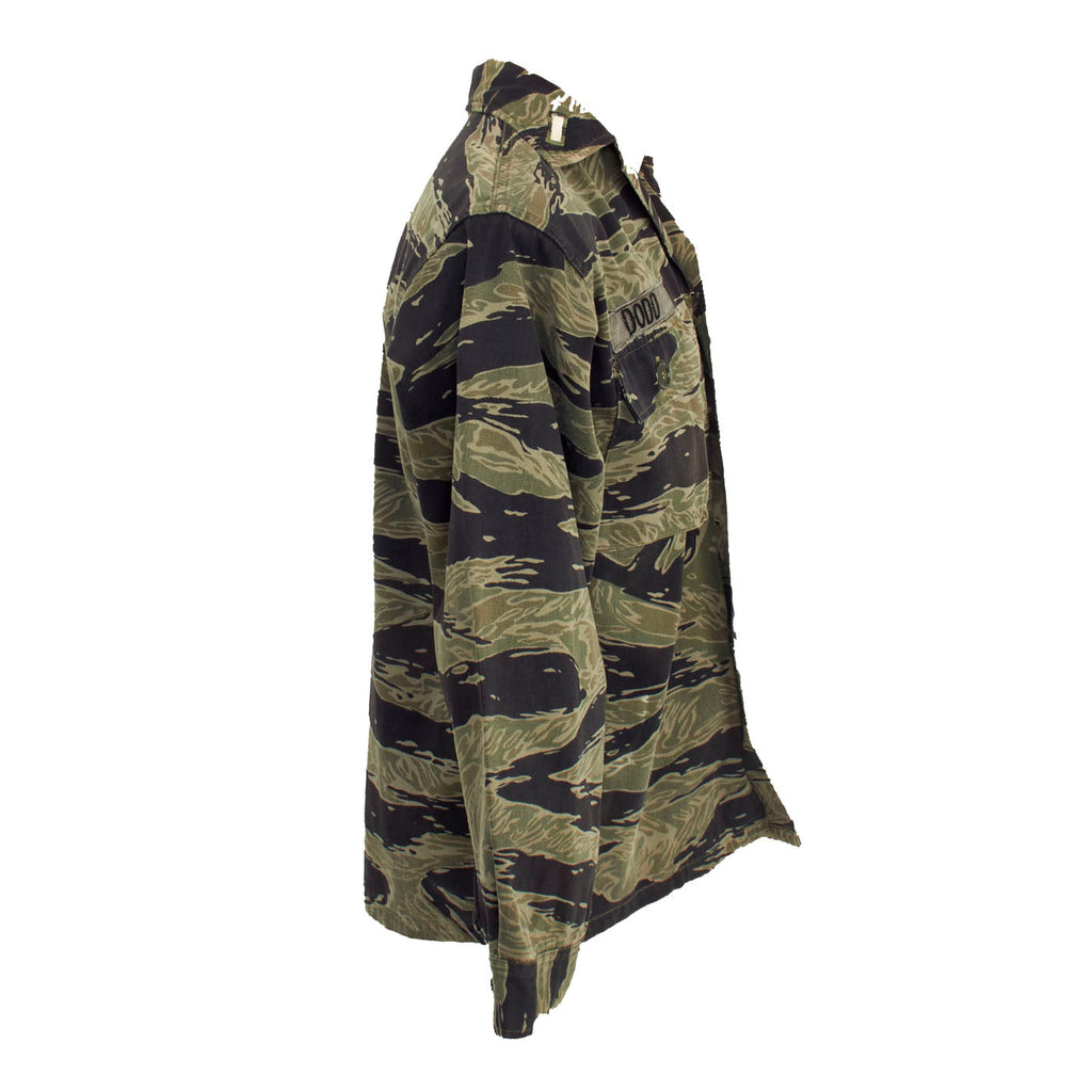 Original Vietnam War U.S. Navy Tiger Stripe “Tadpole” Camouflage Fatig ...