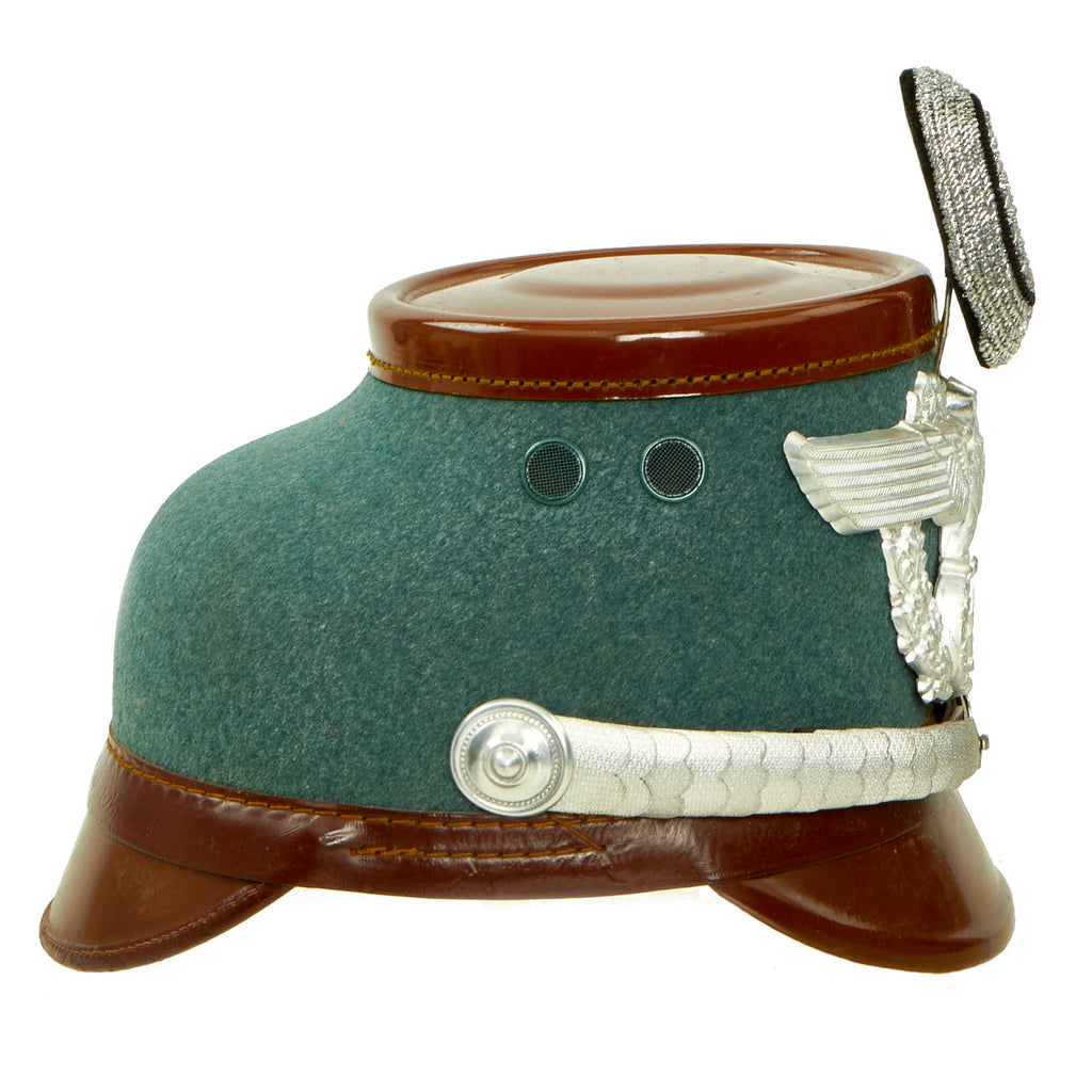 Original German WWII Late Pattern High End Metropolitan Police Shako w ...