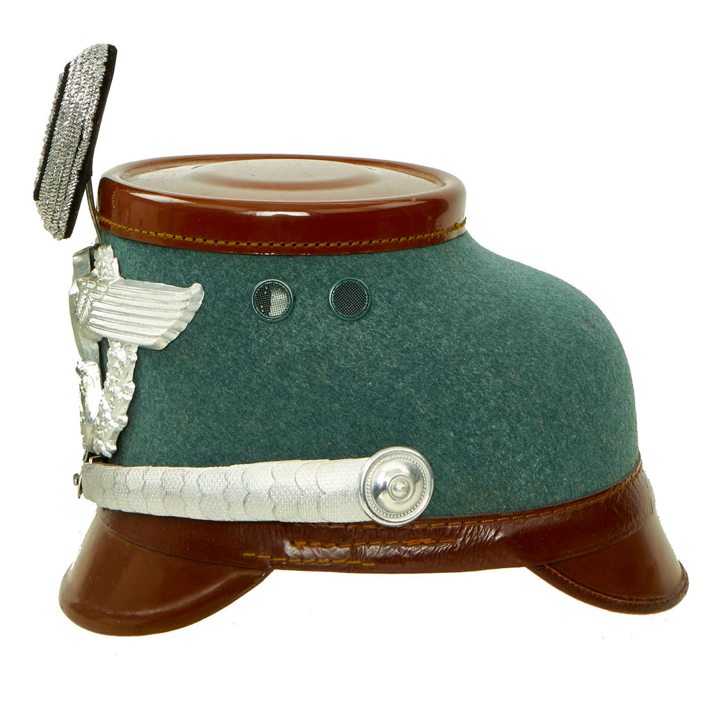 Original German WWII Late Pattern High End Metropolitan Police Shako w ...