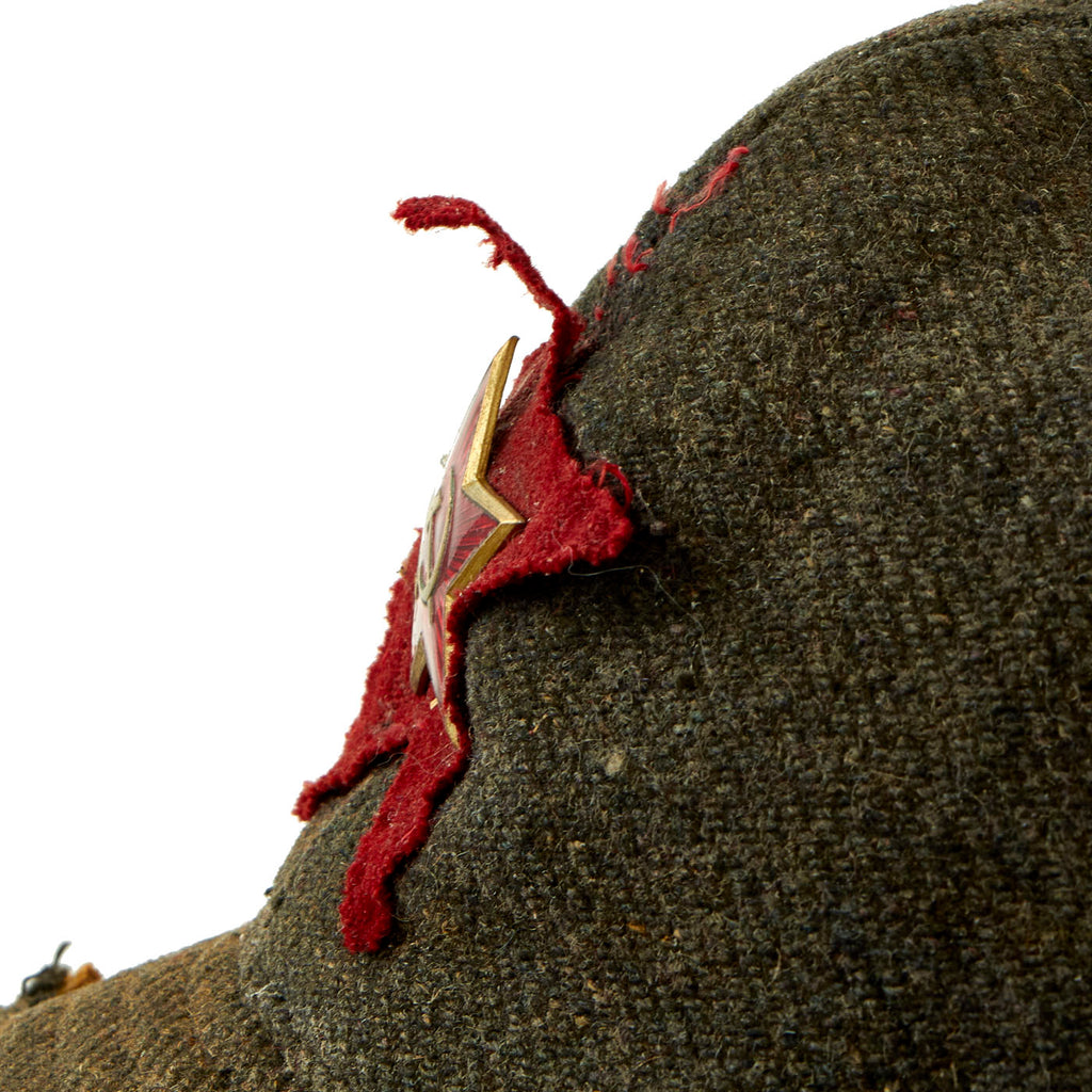 Original Soviet WWII M27 Budenovka Winter Cap – International Military ...