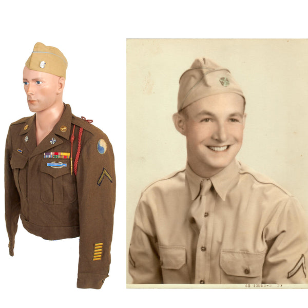 Original WWII U.S. 115th Infantry, 29th Division D-Day Veteran’s Unifo ...