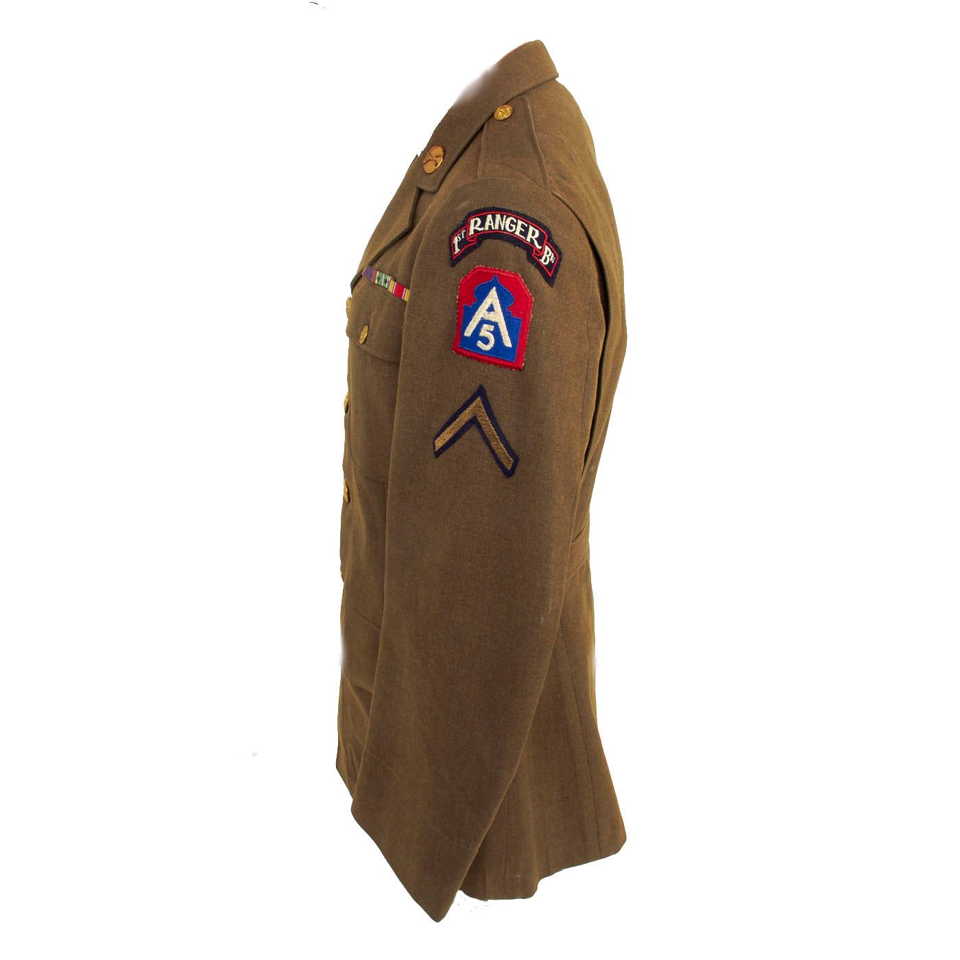 Original WWII U.S. Army 1st Ranger Battalion “Darby’s Rangers” Uniform ...