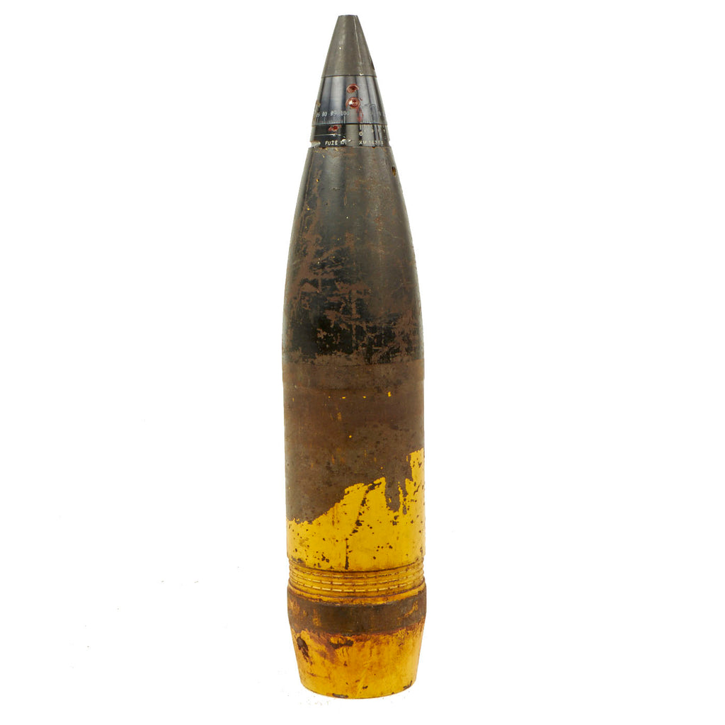 Original U.S. WWII M102 Howitzer 105mm Artillery Shell with Vietnam Er ...