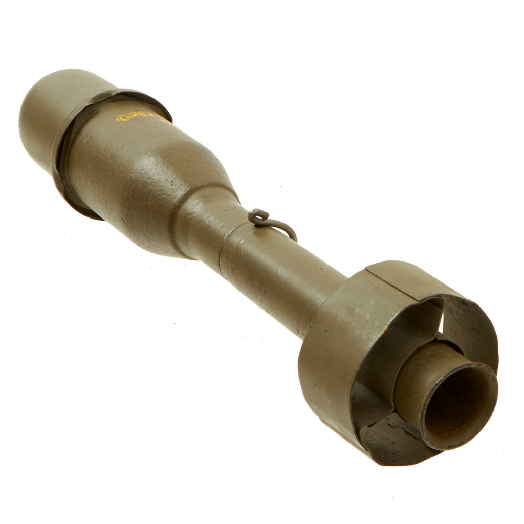 Original U.S. WWII M9 Rifle Grenade & M6A1 Anti-Tank Rocket INERT Ordn ...