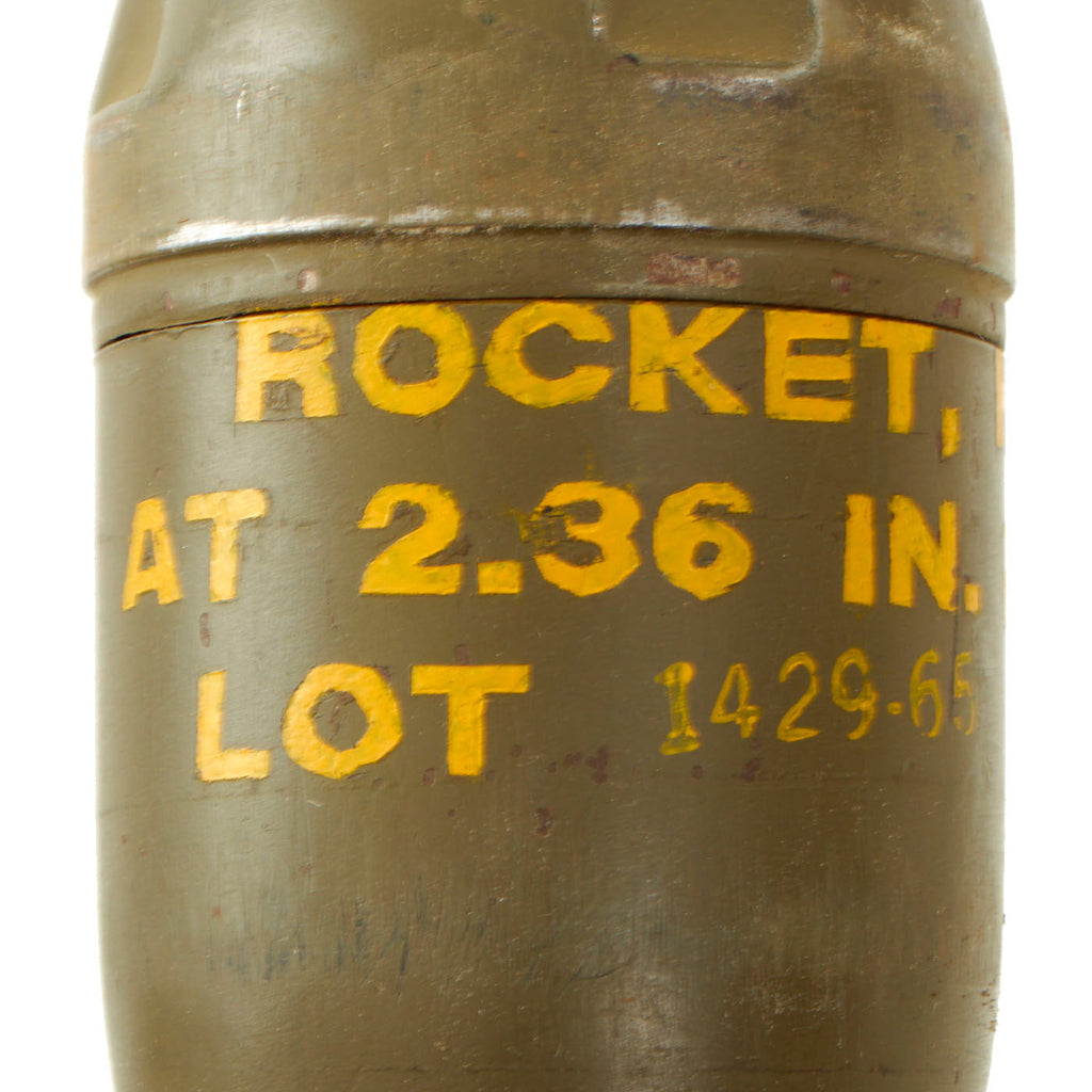 Original U.S. WWII M9 Rifle Grenade & M6A1 Anti-Tank Rocket INERT Ordn ...
