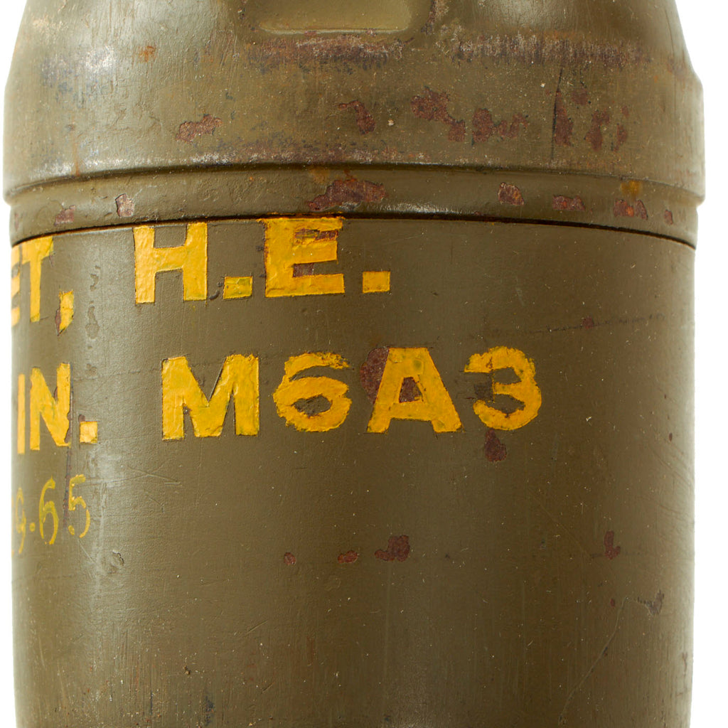 Original U.S. WWII M9 Rifle Grenade & M6A1 Anti-Tank Rocket INERT Ordn ...