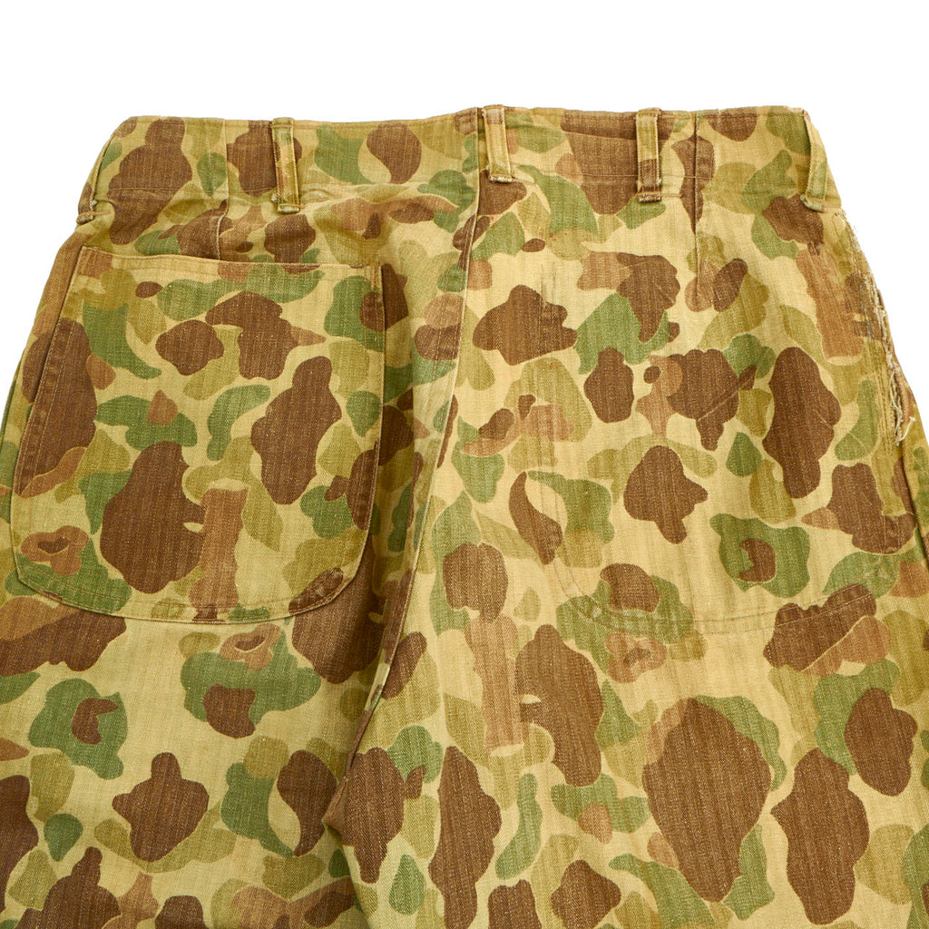 Original U.S. WWII USMC P44 Frogskin Reversible Camouflage HBT Trouser ...