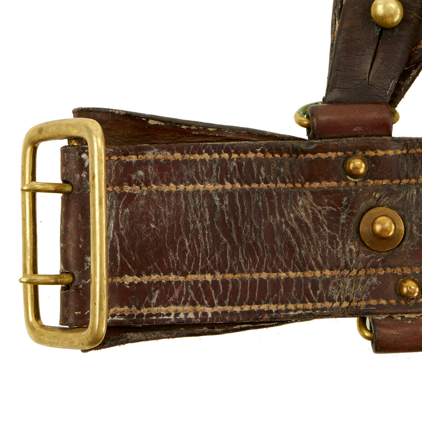 Original British WWI Officer's Webley .455 Holster dated 1917 with Ori ...