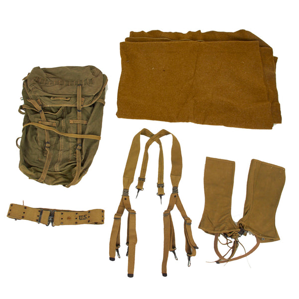 Original U.S. WWII G.I. Field Gear Lot - 6 Items – International ...