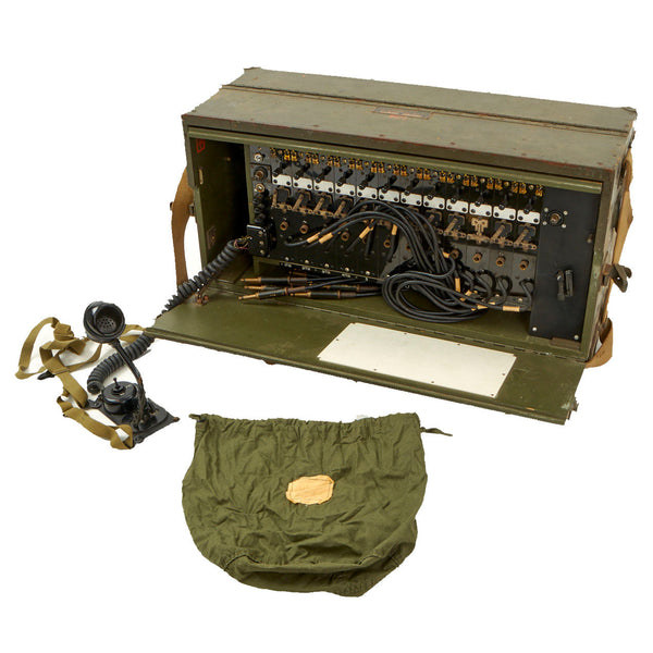 Original WWII US Army Signal Corps BD-72 Field Telephone Switchboard ...