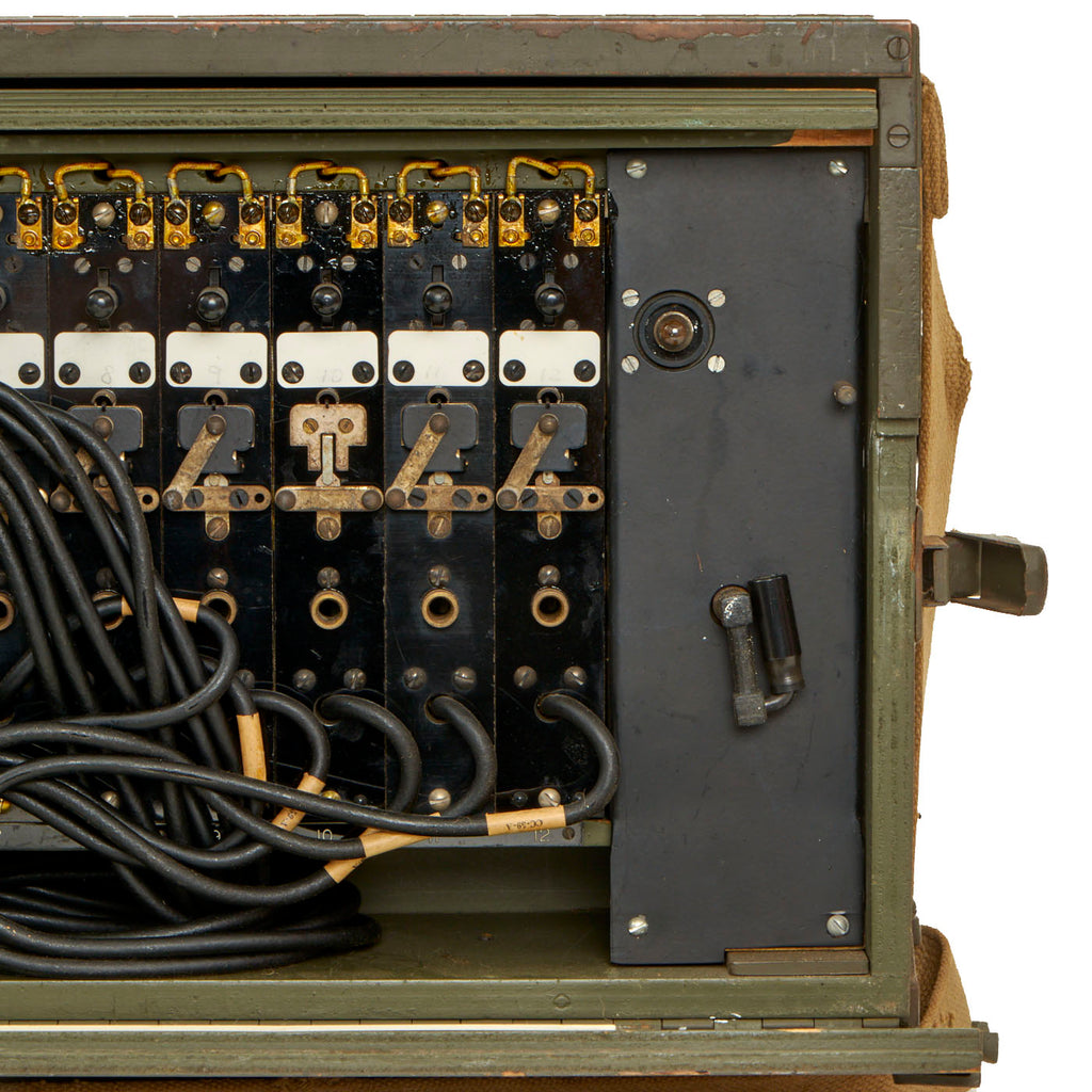 Original WWII US Army Signal Corps BD-72 Field Telephone Switchboard ...