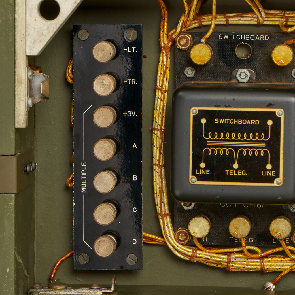 Original WWII US Army Signal Corps BD-72 Field Telephone Switchboard ...