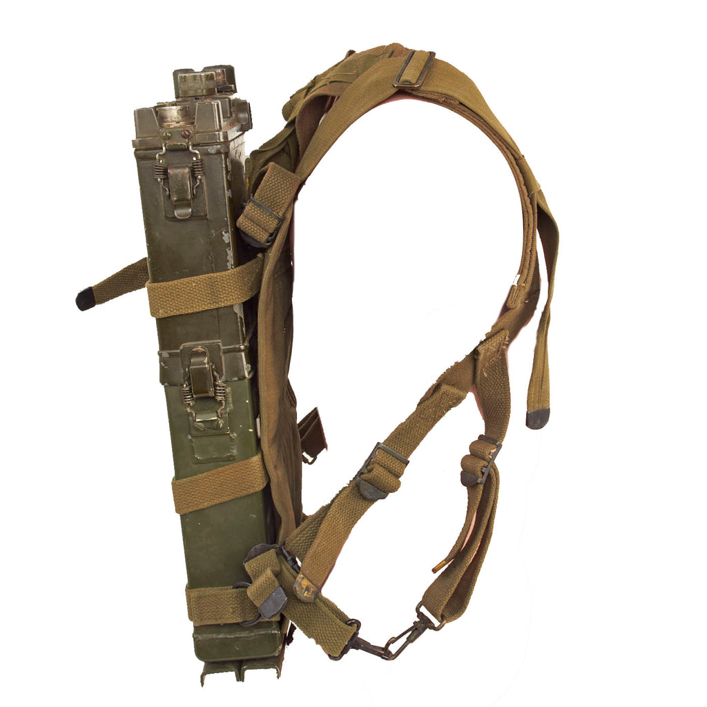 Original U.S. Korean & Vietnam War RT-176 AN/PRC-10 Backpack Radio Rig ...