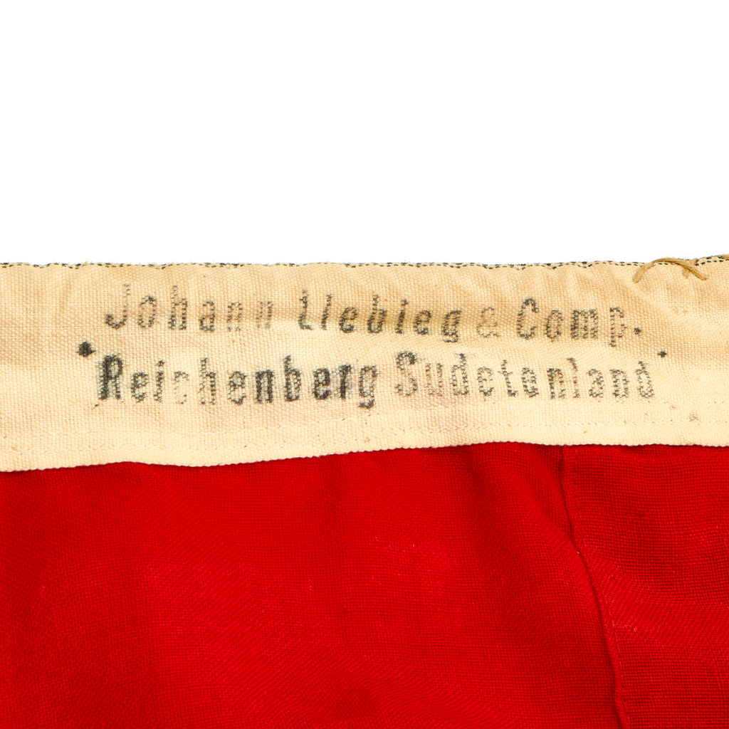 Original German WWII 150cm x 250cm National Battle Flag by Johann Lieb ...
