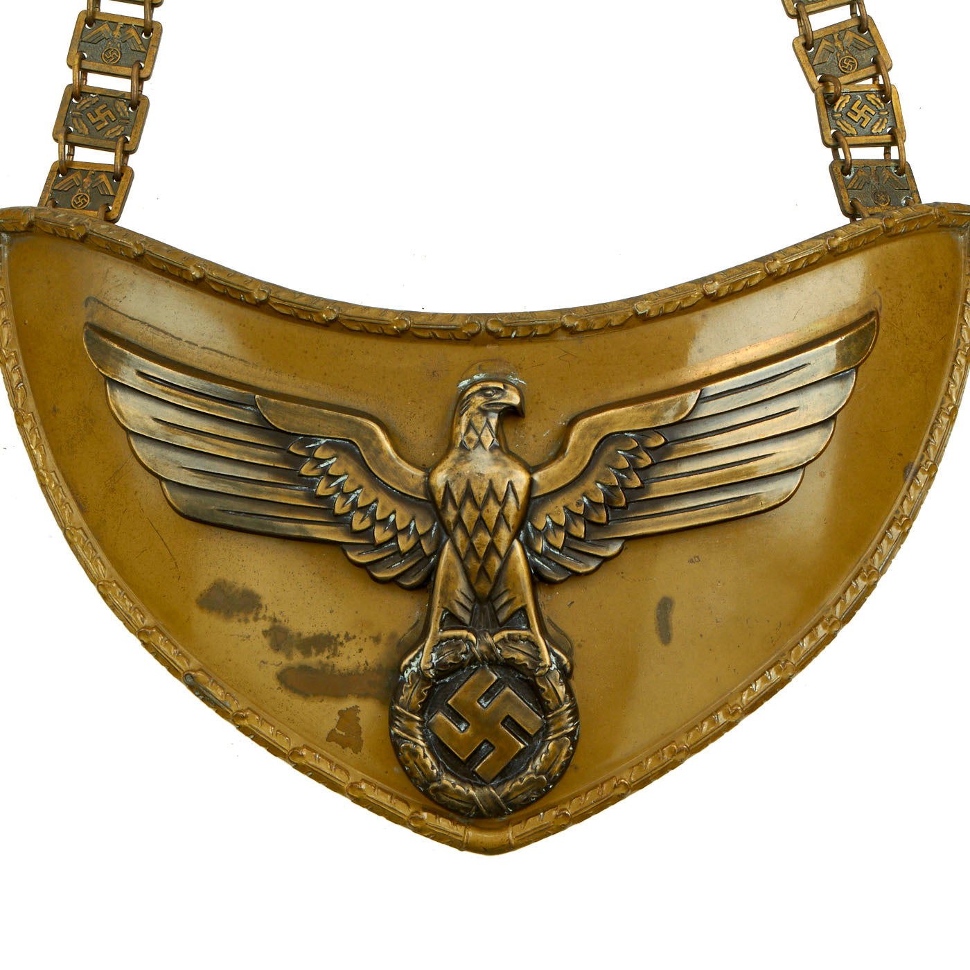 Original German WWII SA Political Leader Gorget with Chain by Eugen Sc ...