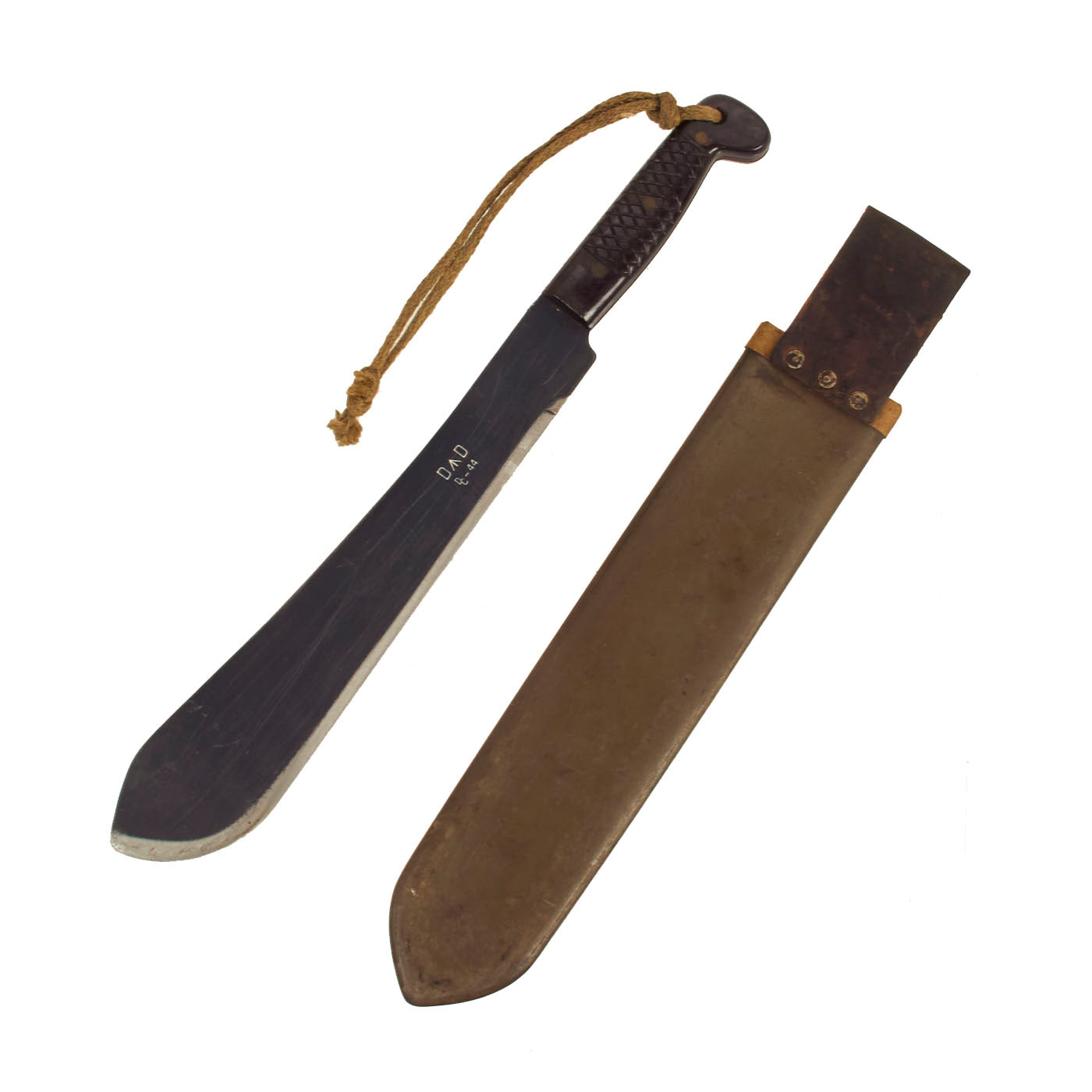 Original Scarce WWII Australian 15” Machete with Plastic Handle and Or ...