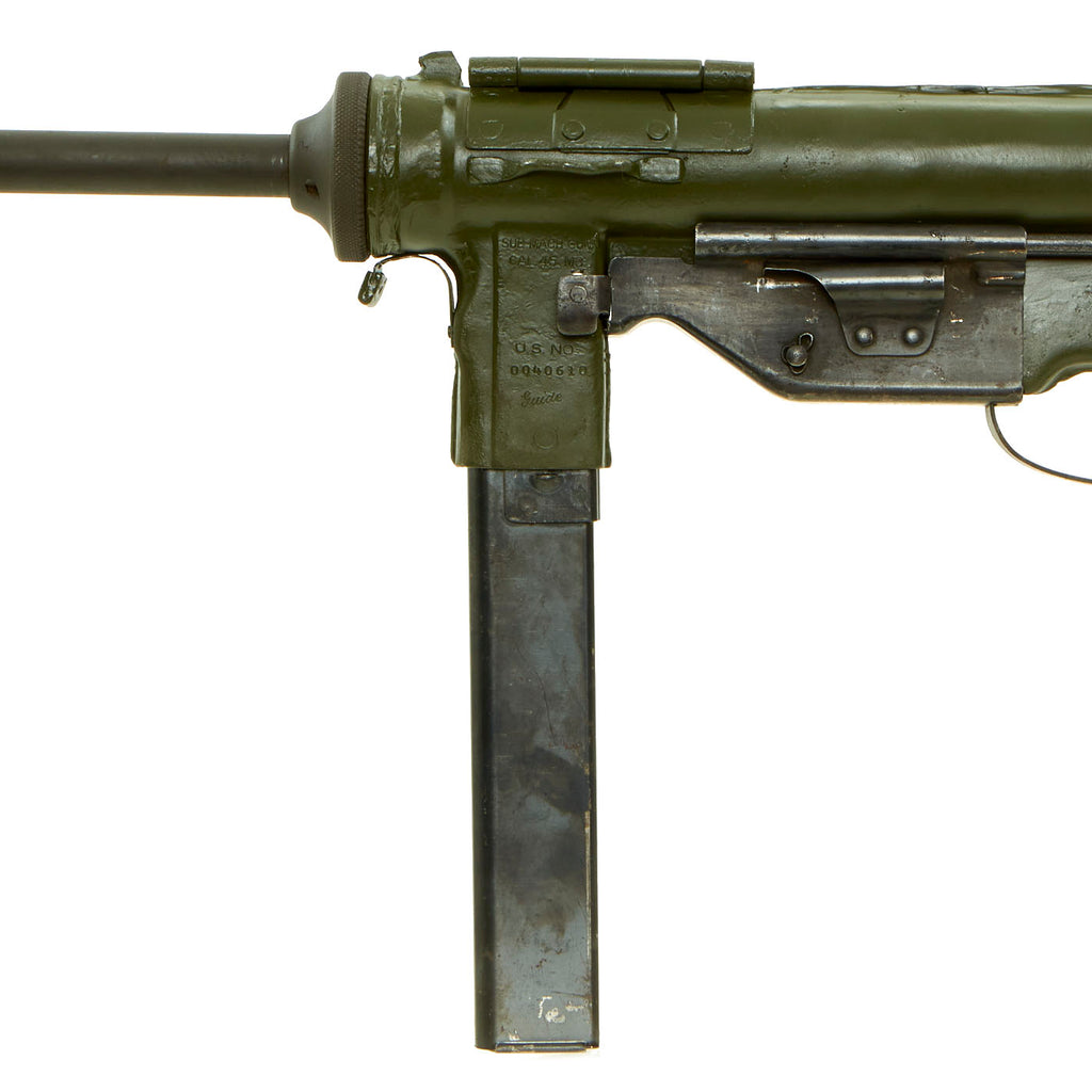 Original U.S. WWII M3 Display Grease Gun by Guide Lamp Company With In ...