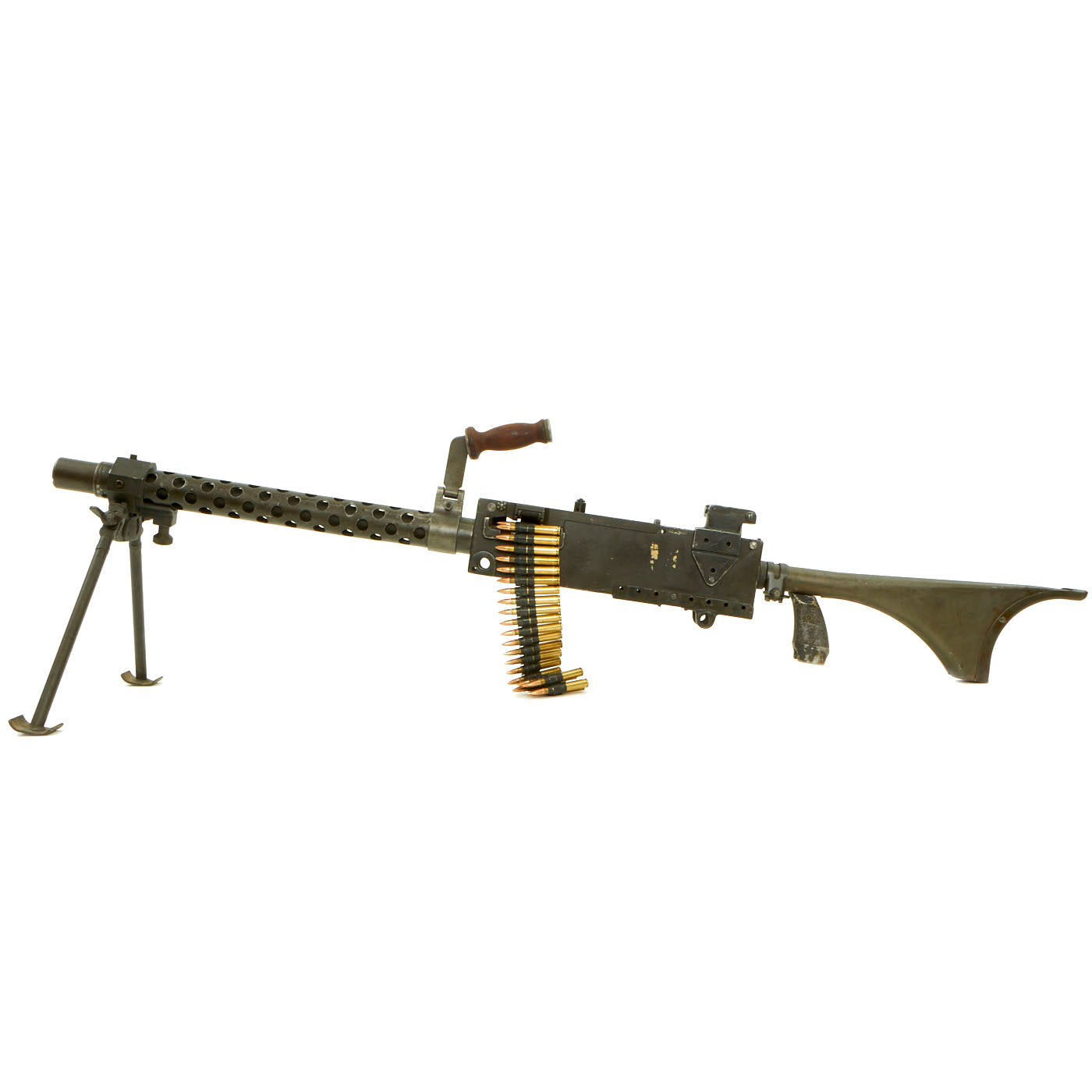 Original U.S. WWII Type Browning 1919A6 Display Machine Gun ...