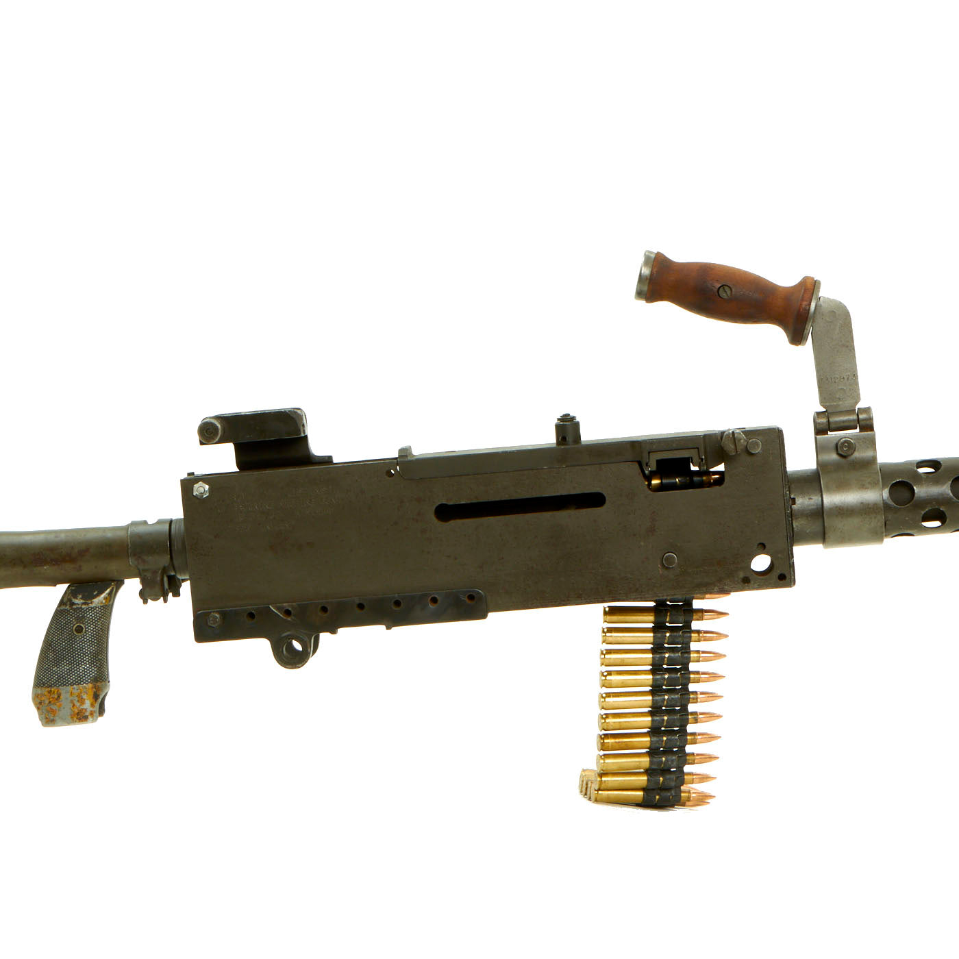Original U.S. WWII Type Browning 1919A6 Display Machine Gun ...